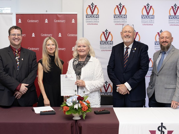 Centenary/VCOM agreement offers preferred admission to medical school ...