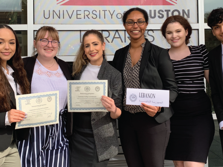 Centenary students excel at Model Arab League competition in Texas ...