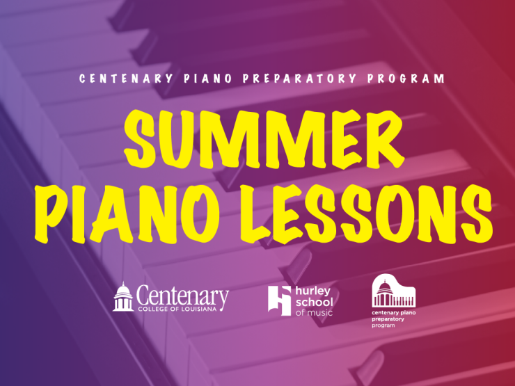 Centenary announces summer piano preparatory program | Centenary ...